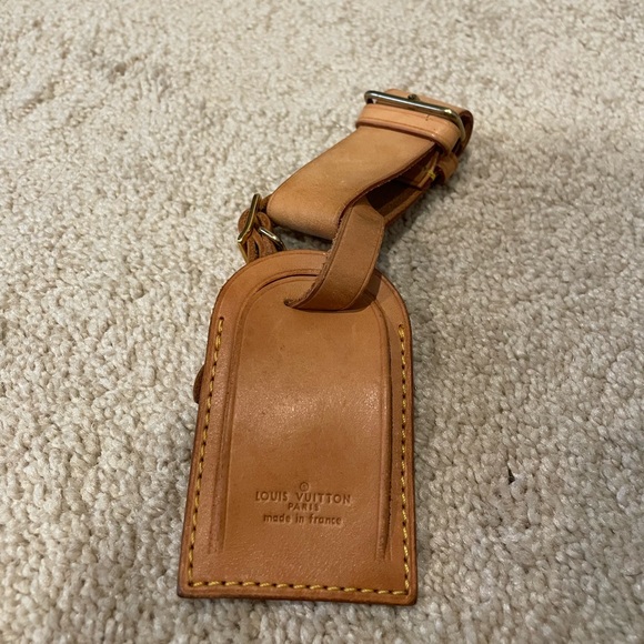 Louis Vuitton | Bags | Louis Vuitton Luggage Tag And Poignet Set | Poshmark